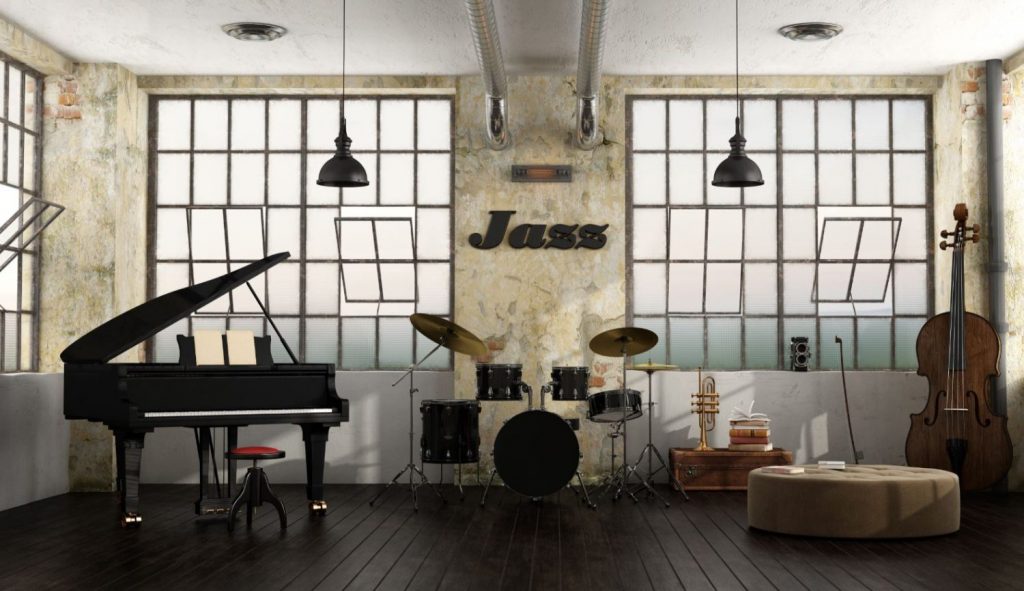 music-studio-interior – A Detailed Palette